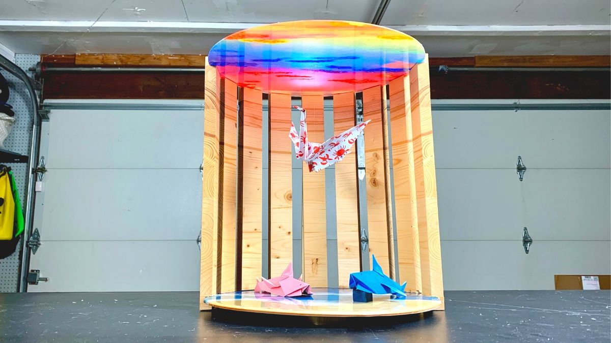 Maker Collab! Origami Display Build-Off (video) – Just Might DIY