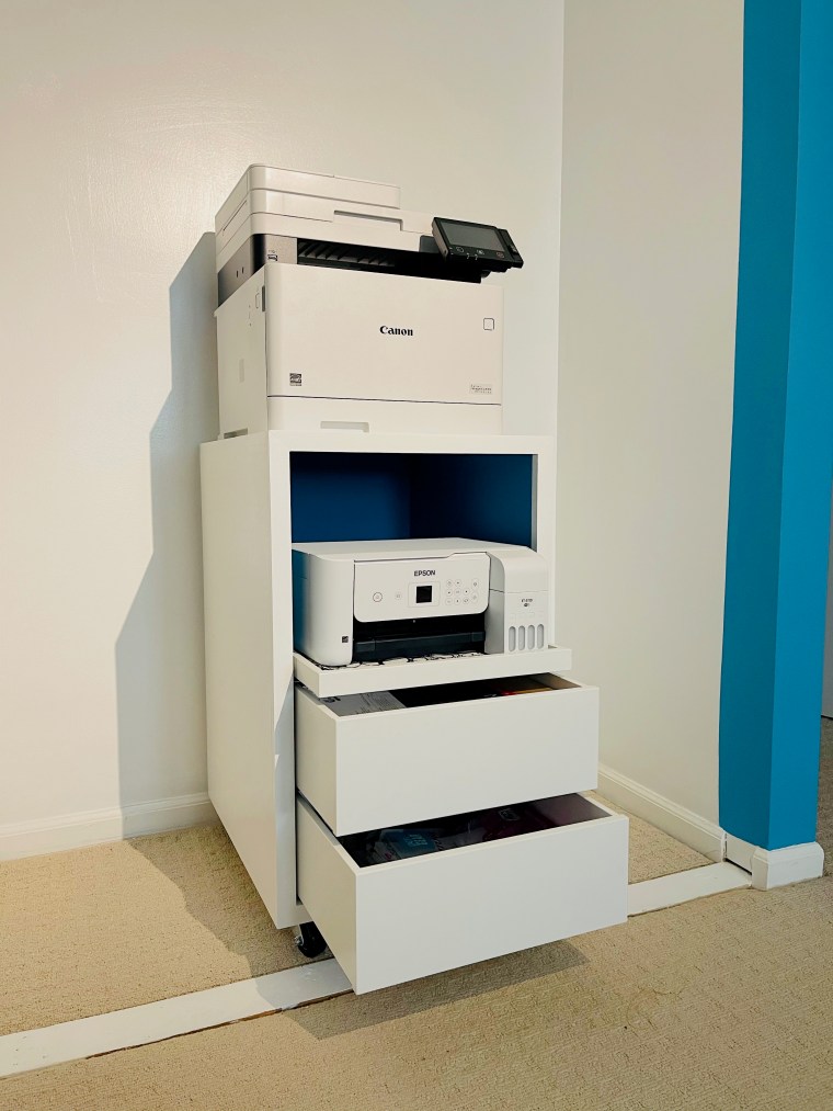 How to Make a Printer Cart | Plywood + IKEA Hack (Video Tutorial ...