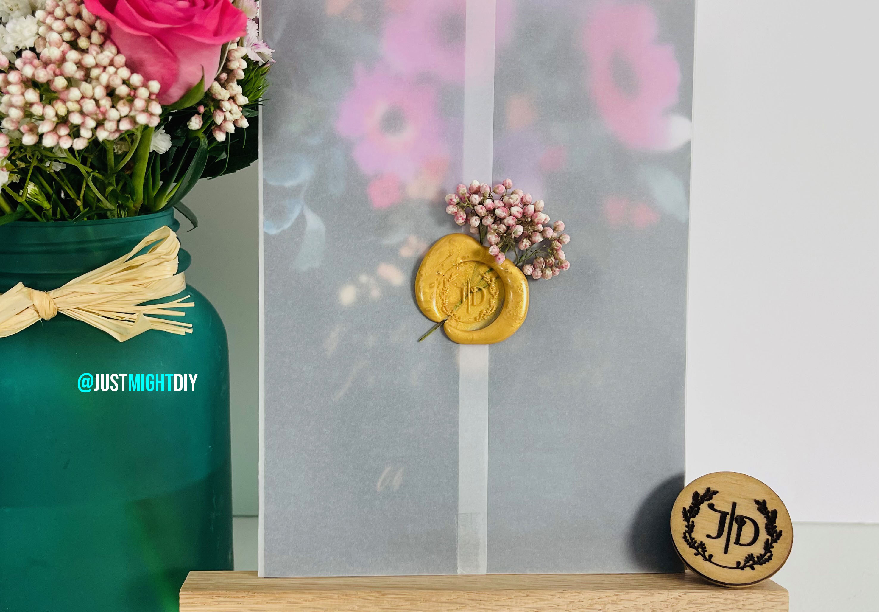 How to Make a Wax Seal Stamp (Four Ways!) – Just Might DIY
