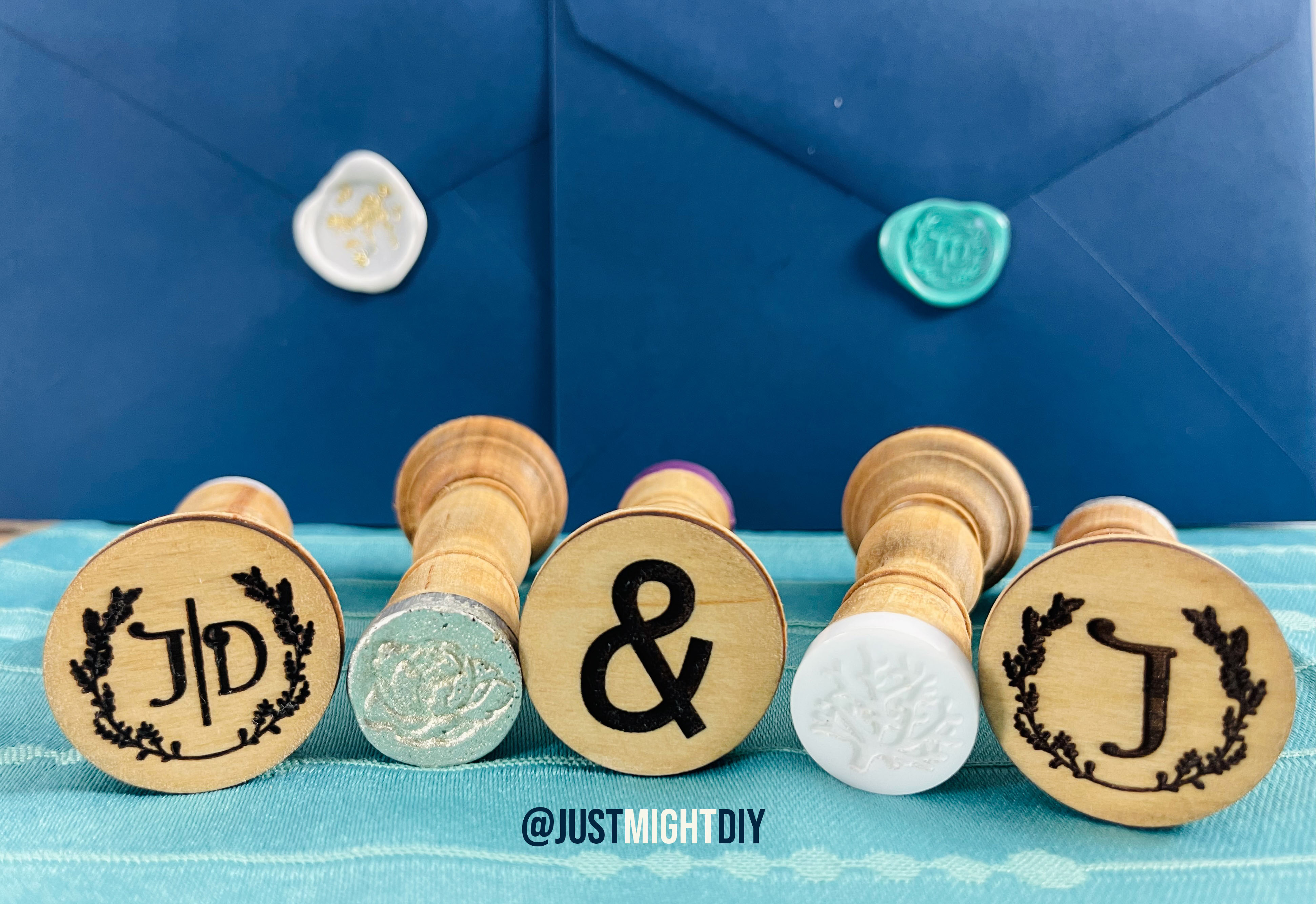 How to Make a Wax Seal Stamp (Four Ways!) – Just Might DIY