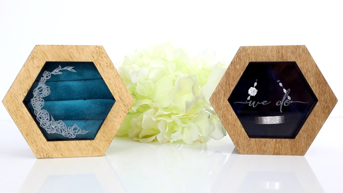 DIY Wedding Ring Box – Just Might DIY